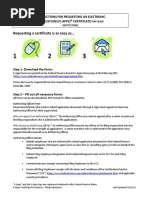 Procedures For The Use of Efast W Afs 2022 | PDF