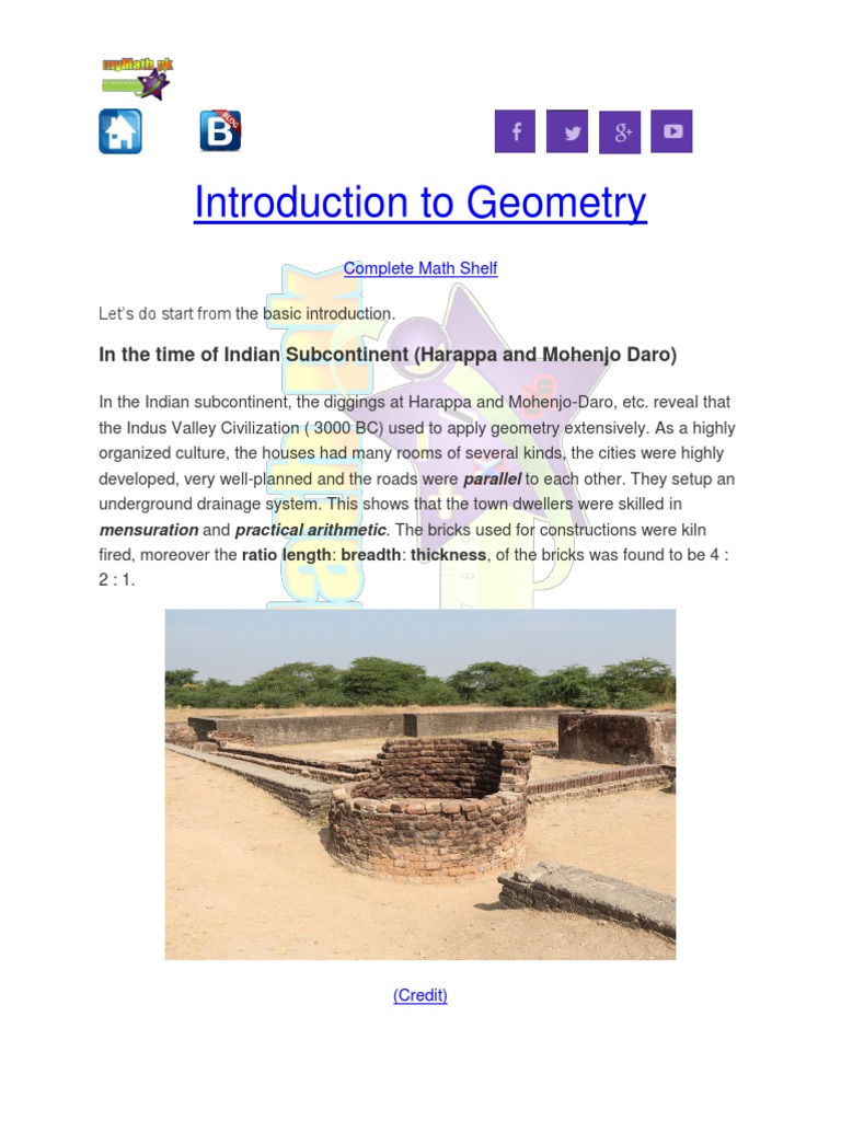 Introduction To Geometry | PDF | Shape | Geometry