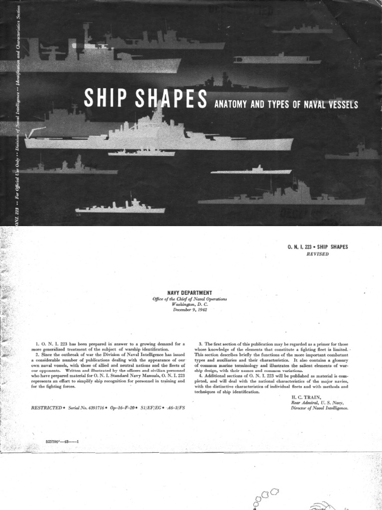 WW2 Ship Identification | PDF | Cruiser | Destroyer