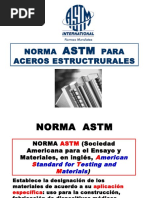 Norma ASTM para Los Aceros | PDF