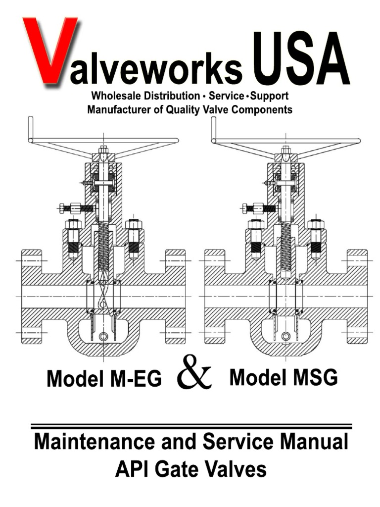 Valvework Usa. Model M MSG | PDF | Valve | Mechanical Engineering