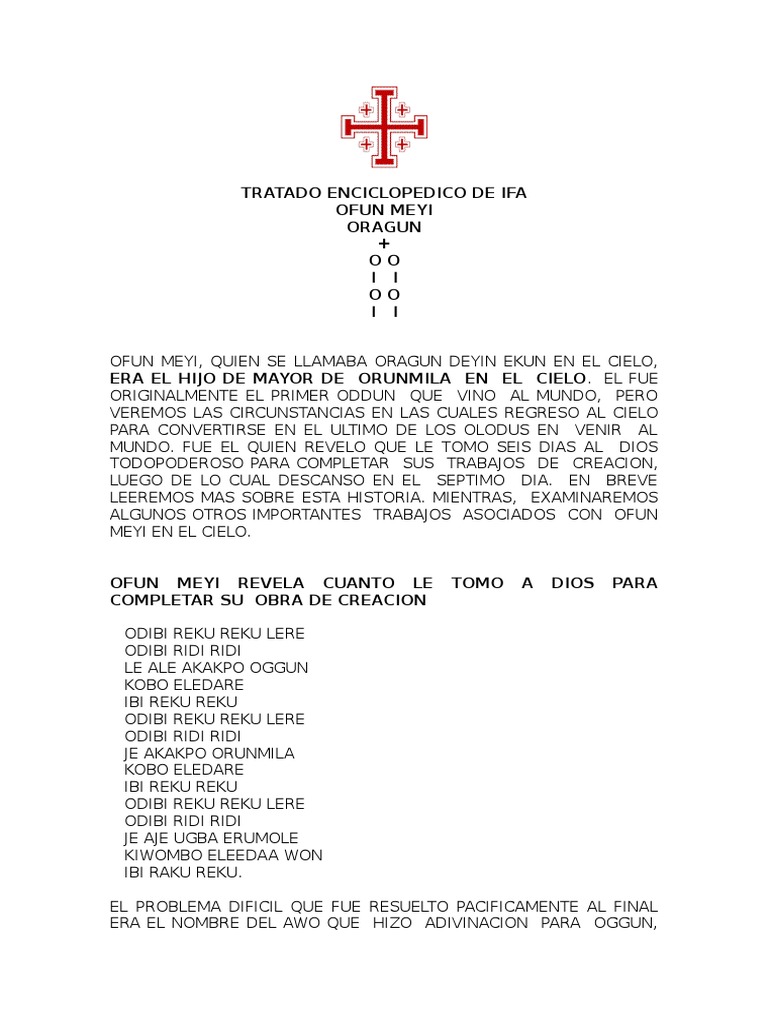 Ofun Meji - Oragun | PDF