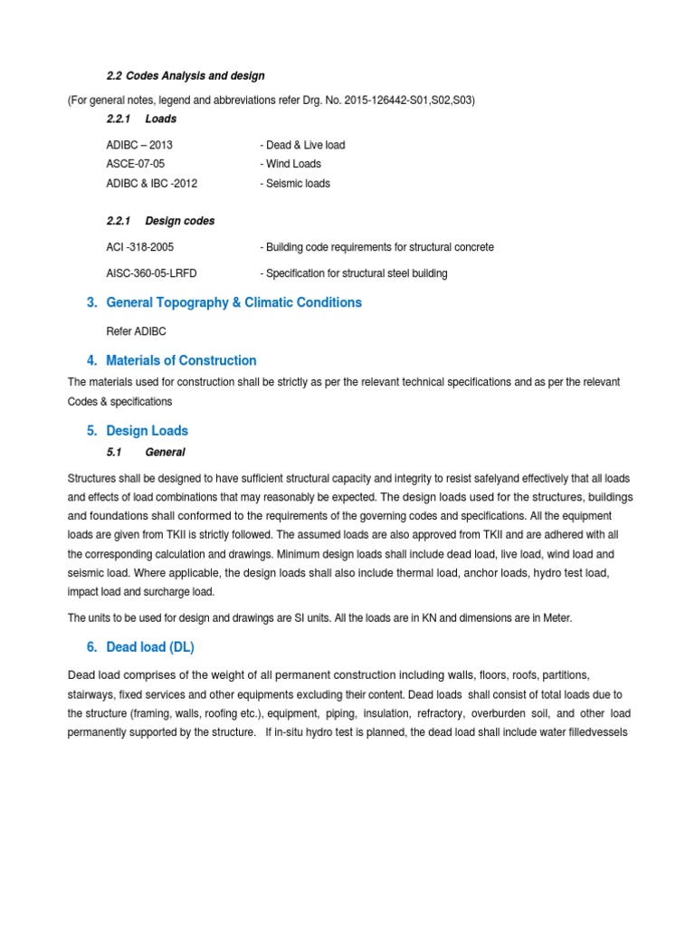 Design Basis | PDF | Science & Mathematics | Computers