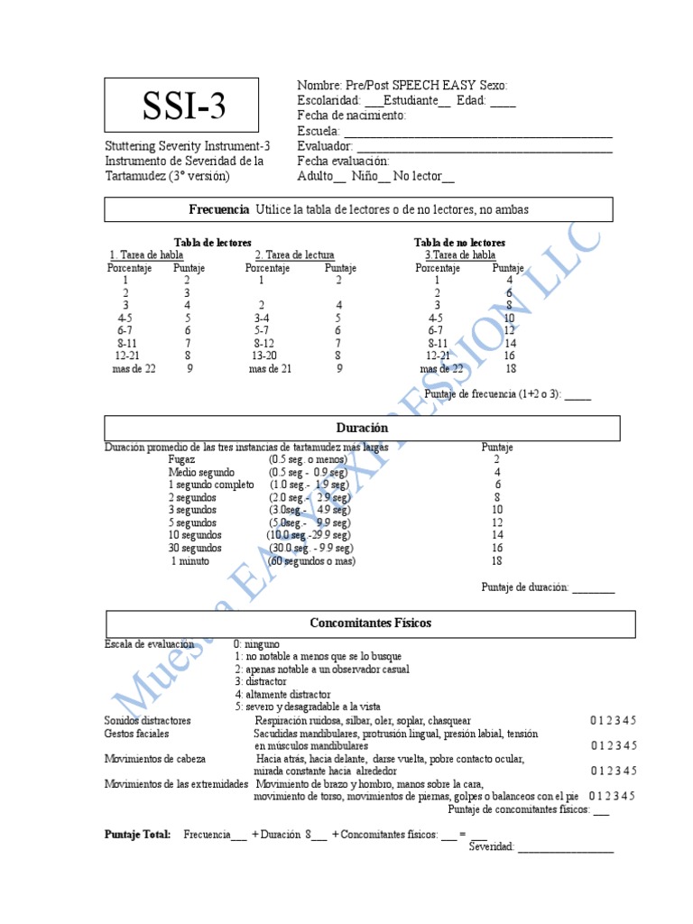 SSI 3 Espanol | PDF