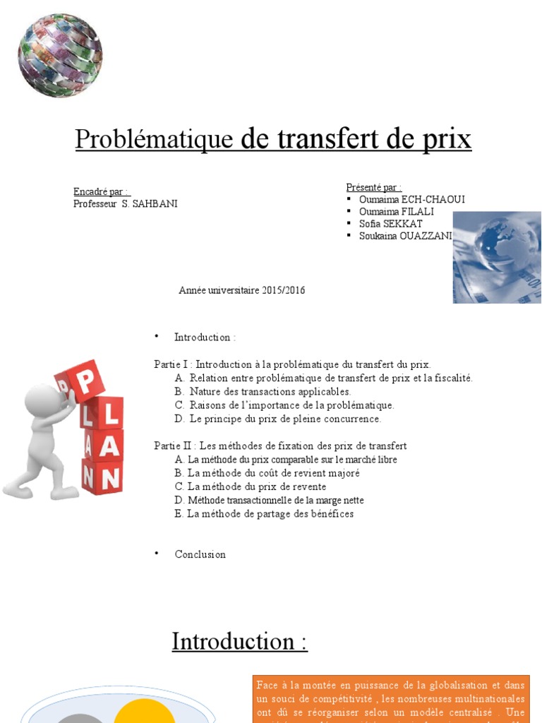 Prix de Transfert | PDF | Business | Économie