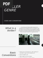 Thriller Genre Codes and Conventions | PDF | Genre | Action Films