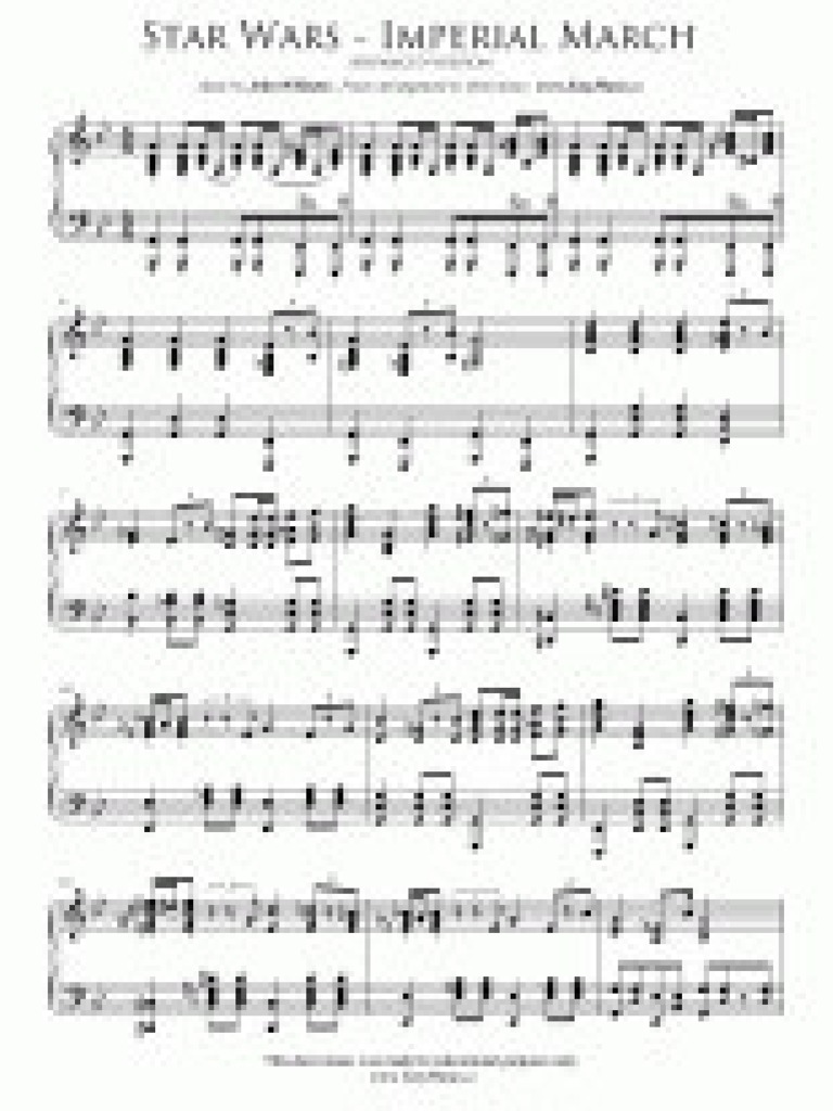 Star Wars Imperial March | PDF