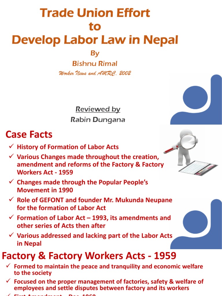 The Development of Labor Laws in Nepal: A History of Trade Union ...