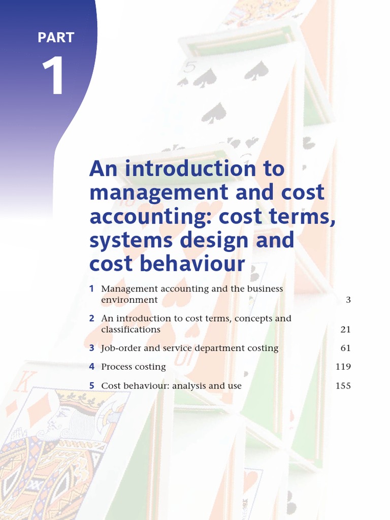 Introduction To Management Accounting | PDF