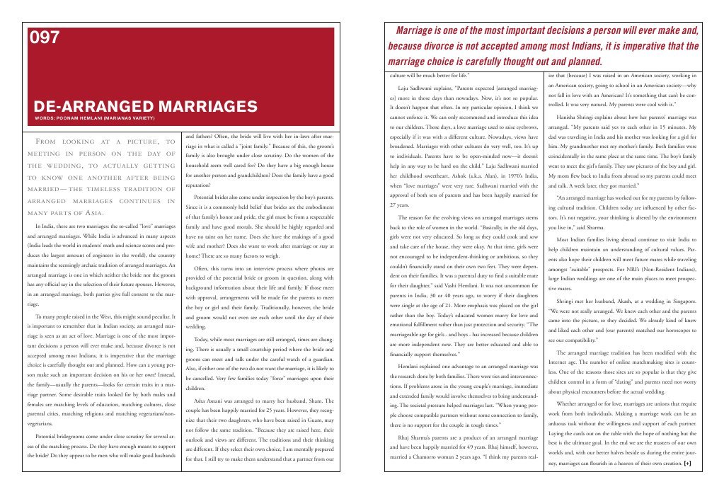 De Arranged Marriages | PDF | Business