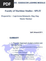 Loading - Discharging Sequence Plan | PDF | Tonnage | Ships