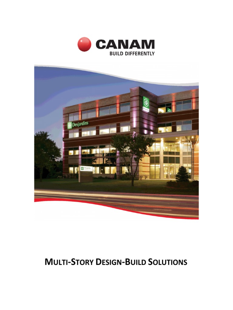 Canam Multi Story Building | PDF | Framing (Construction) | Engineering