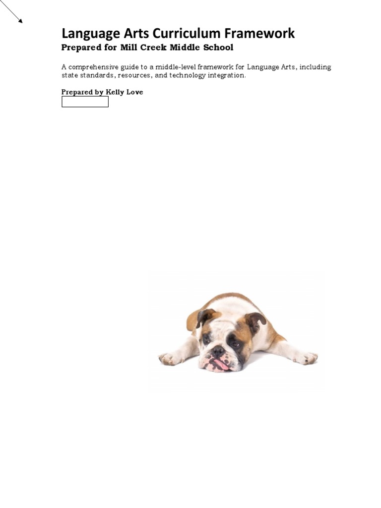 MCMS 2009 2010 Curriculum Framework | PDF | Reading Comprehension | Writing