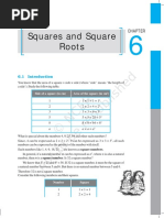 Squares of Numbers From 1 To 12 | PDF