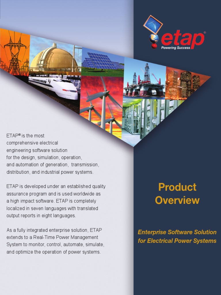 Etap Product Overview | PDF | Electric Power Distribution | Electric ...