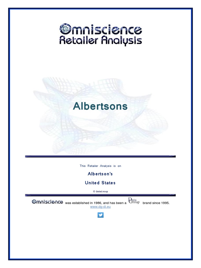 Albertsons United States | PDF | Retail | Strategic Management
