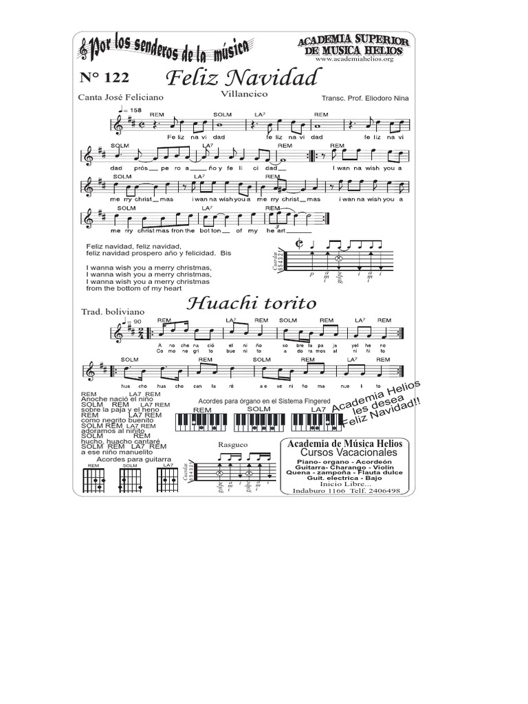 Huachi Torito Villancicos | PDF | Arte | Poesía