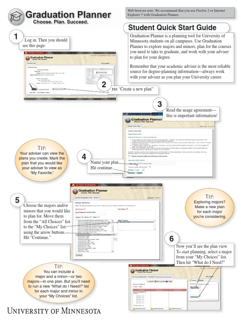 Student Quick Start | PDF | Web Browser | Hypertext