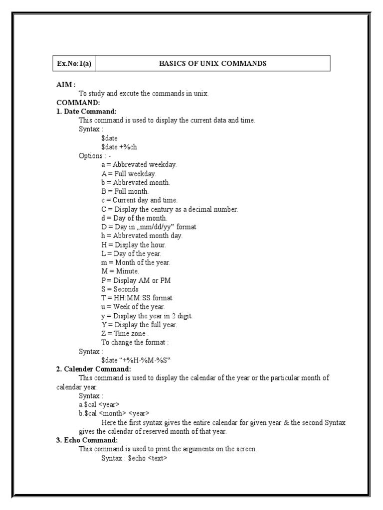 Os Lab Exno 1 To 5 Pdf Scheduling Computing C Programming