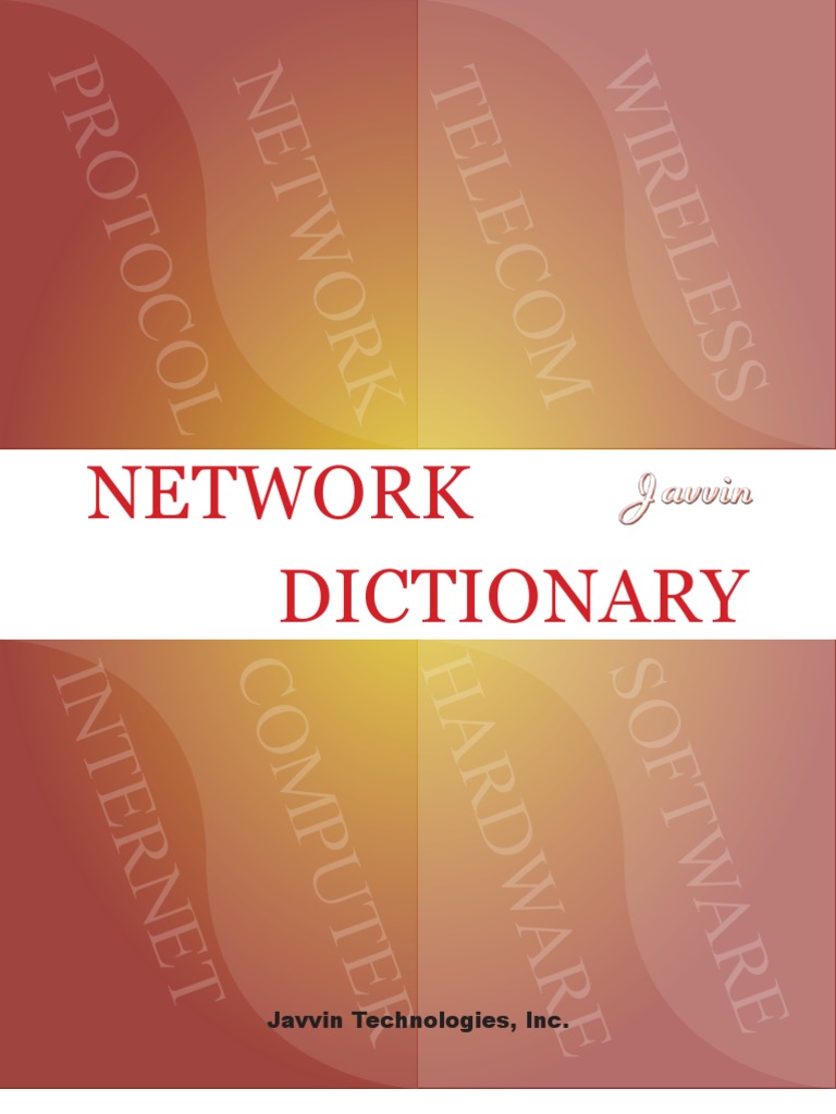 Network Dictionary Demo | PDF | Telecommunication | Computer Network