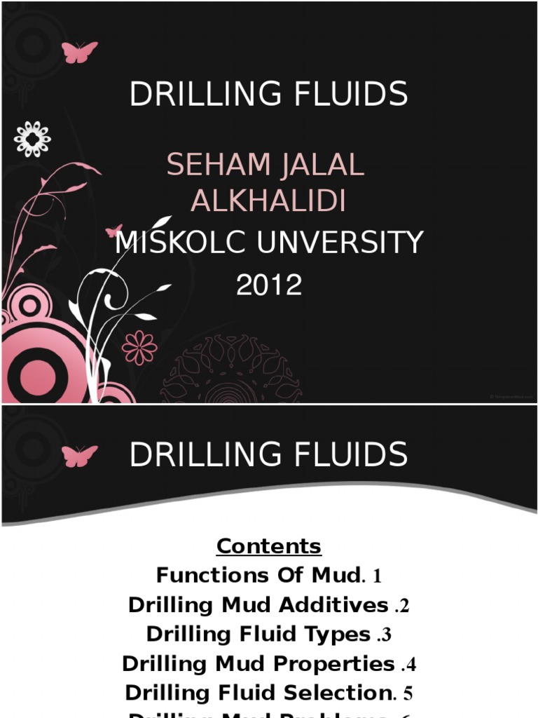 Basic Drilling Fluids | PDF | Blowout (Well Drilling) | Oil Well