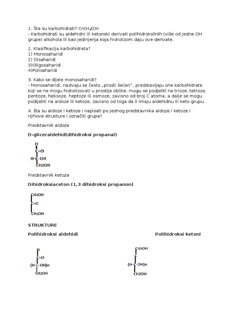 Biohemija Skripta Kolokvij | PDF