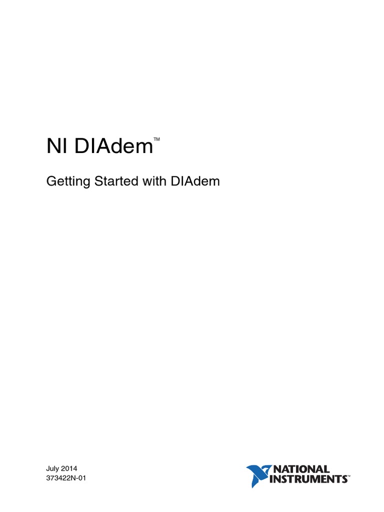 Getting Started With DIAdem | PDF | Contour Line | Summation
