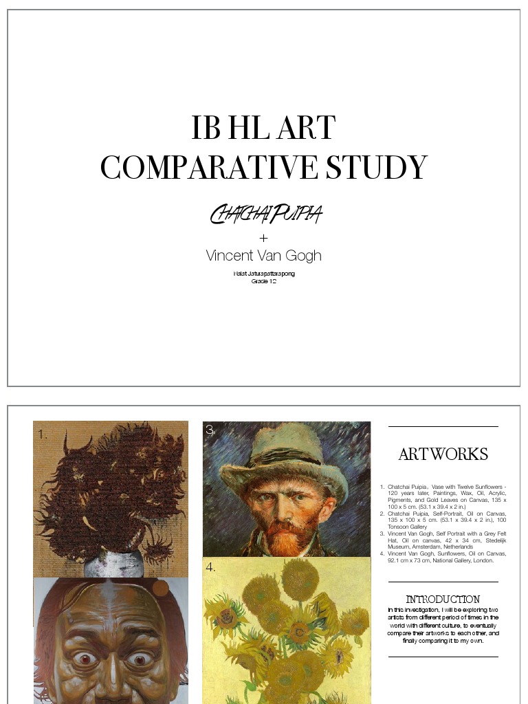 Art Comparative | PDF | Vincent Van Gogh | Paintings