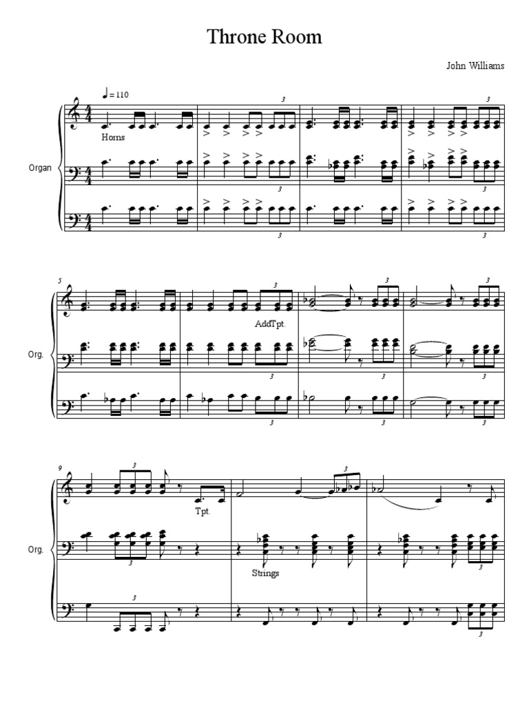 Star Wars Throne Room Theme | PDF