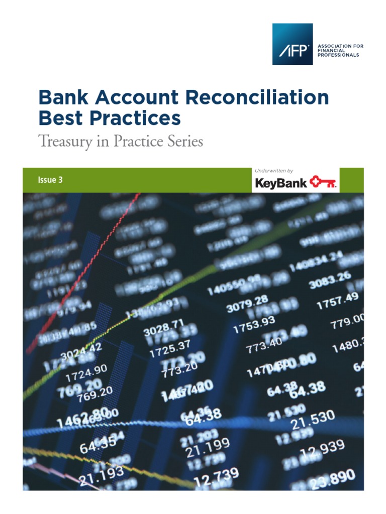 2014 AFP Treasury in Practice Guide Bank Account Reconciliation 3 | PDF ...