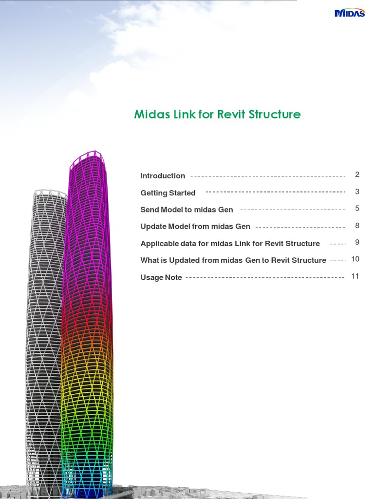 Midas Link For Revit Structure2 | Download Free PDF | Autodesk Revit ...