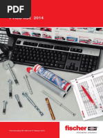 Fischer Anchor Bolts Data Sheet | PDF | Screw | Drill