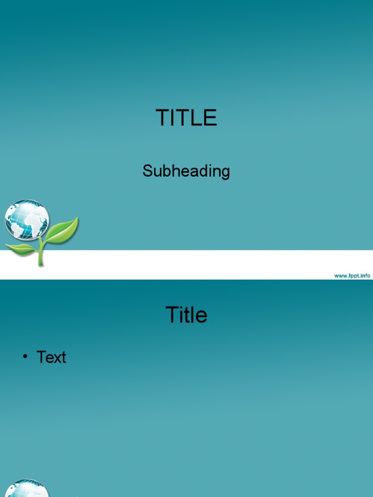 Title: Subheading | PDF