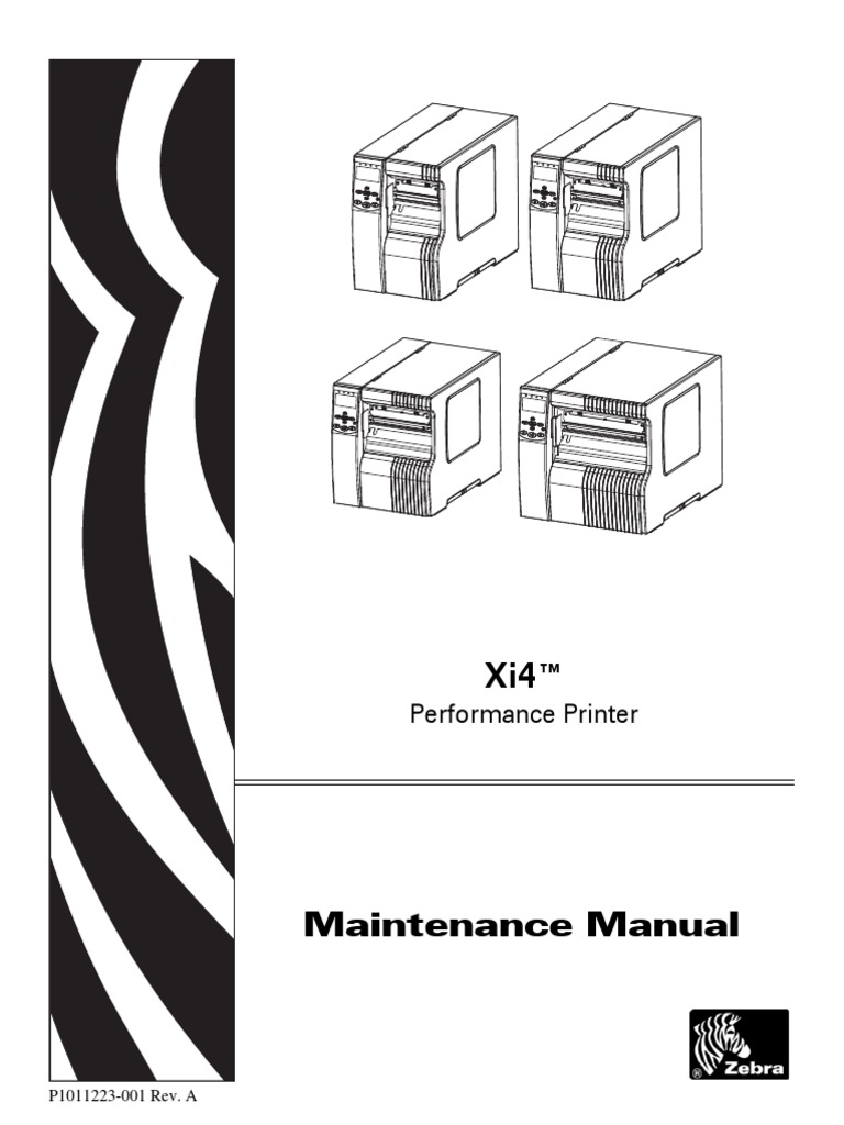 Xi4 Maintenance Manual | PDF | Power Supply | Electrical Connector
