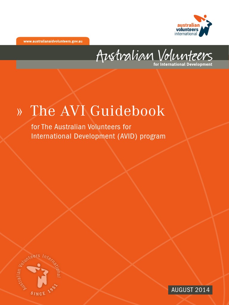Avi Volunteer Guidebook | PDF | Travel Visa | Identity Document