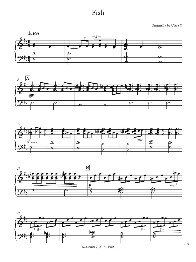 Fish Piano | PDF