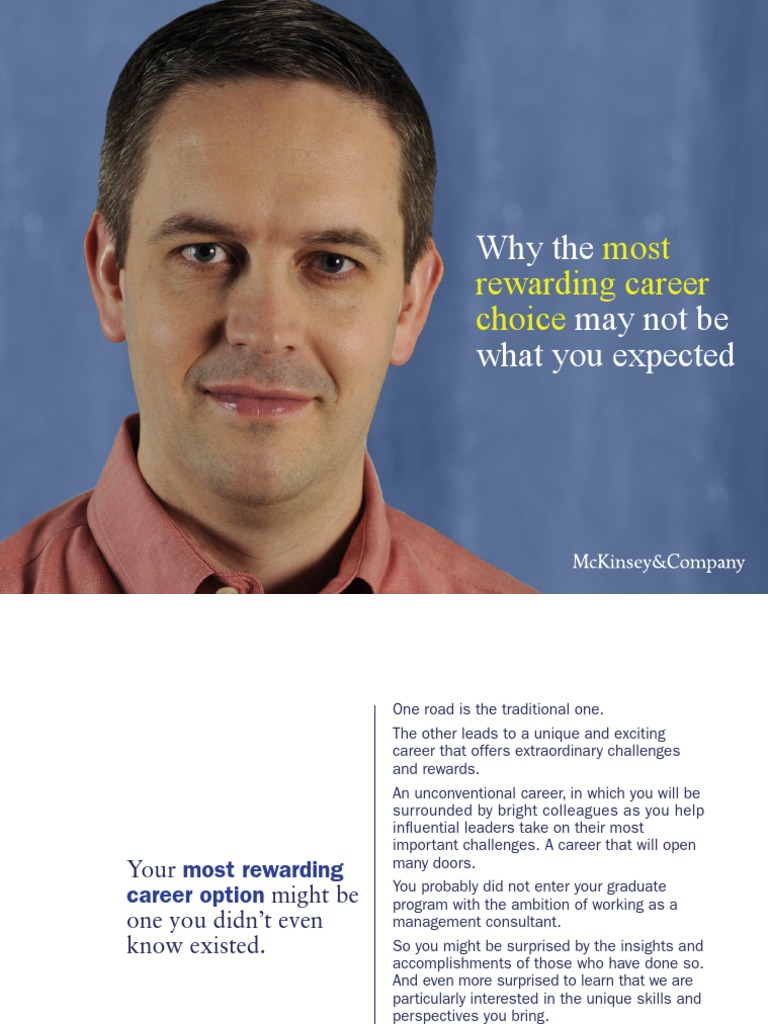 Ph.D.s: Explore Consulting Careers | PDF | Mc Kinsey & Company | Master ...