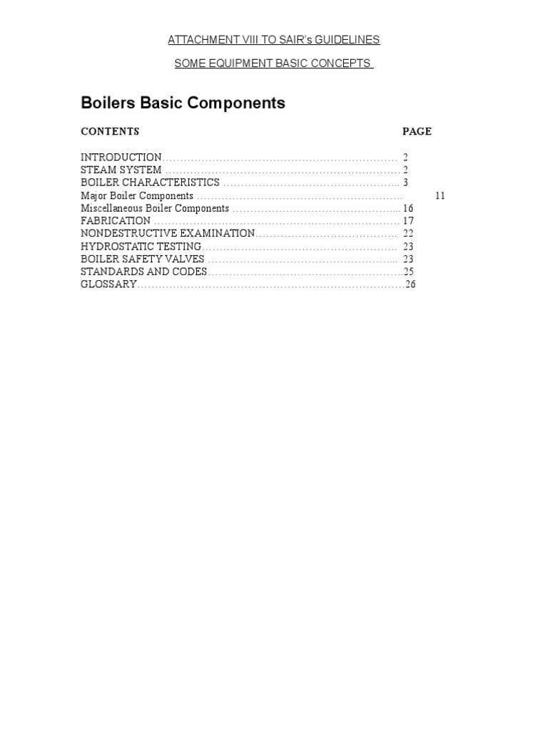 Boiler Components Overview for Aramco | PDF | Boiler | Steam