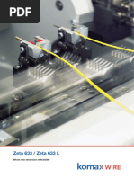 PRO Zeta 640 650 V2 E | PDF | Automation | Wire