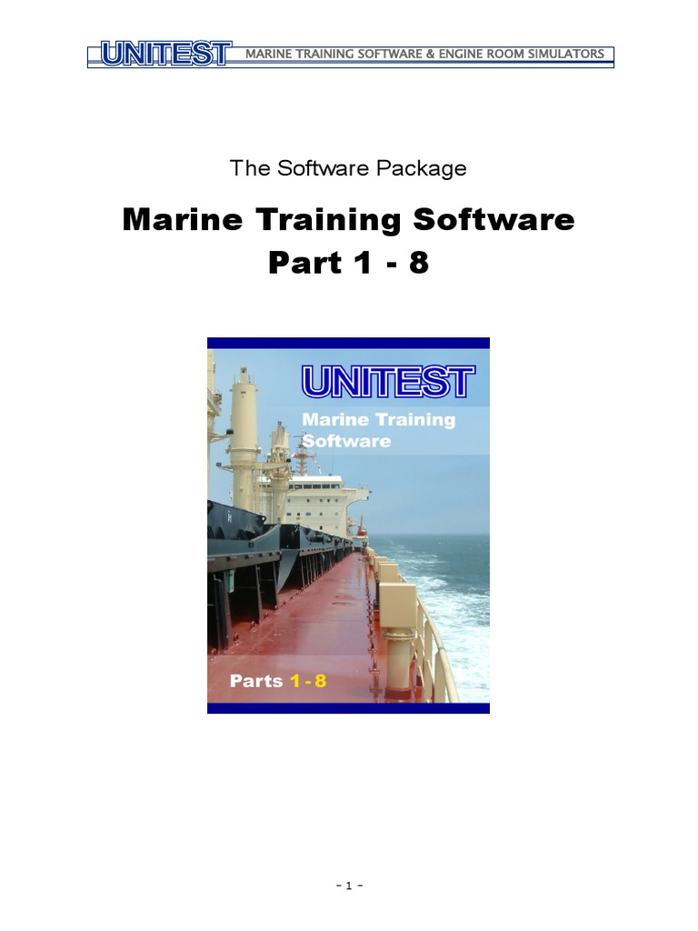 Marine Training Software | PDF