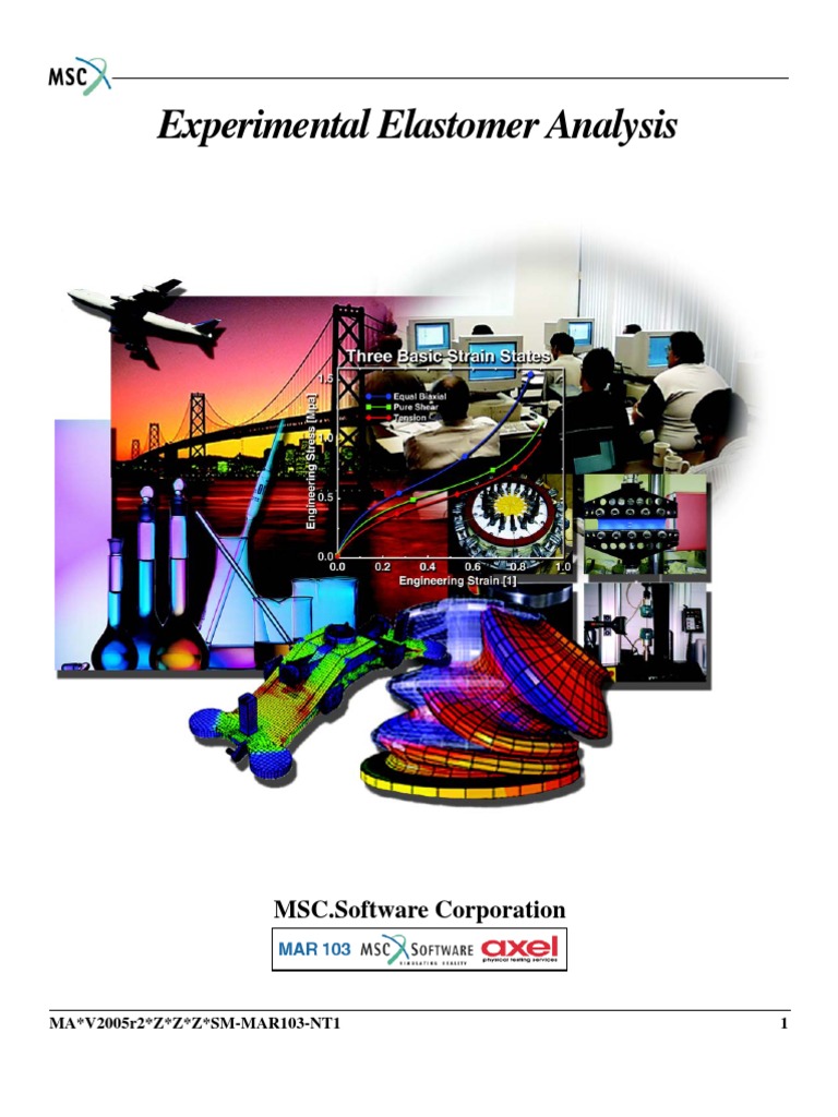 Mar 103 Experimental Elastomer Analysis | PDF | Elastomer | Deformation (Engineering)