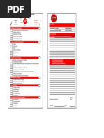 Tarjeta Stop | PDF | Bienestar | Medicina