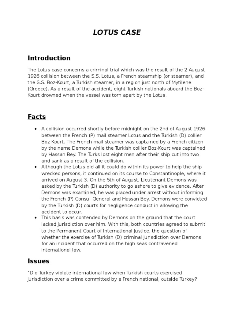 Lotus Case | Crimes | Crime & Justice