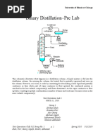 Rayleigh Equation For Distillation | PDF