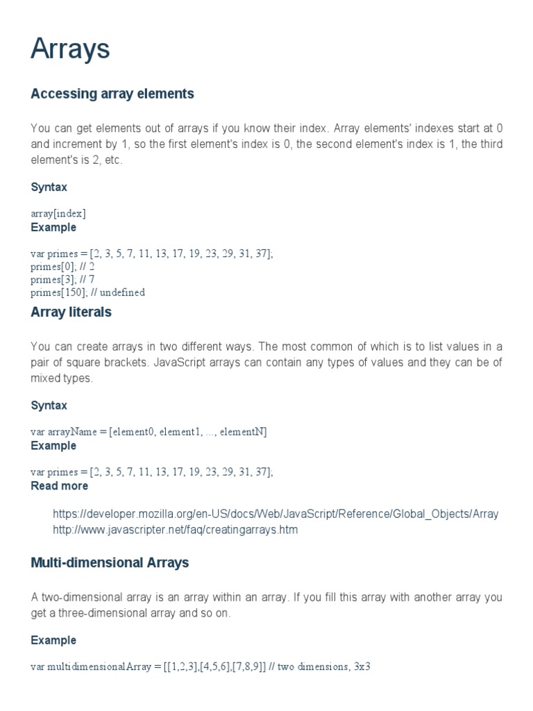JavaScript Glossary - Codecademy | PDF | Array Data Type | Pi