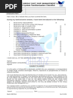 ISM DOC Audit Checklist PDF | PDF | Audit | Risk