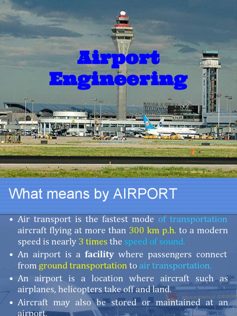 Airport Engineering | PDF | Airport | Runway