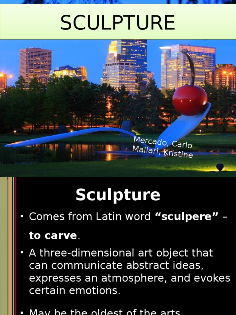 Introduction to Sculpture Basics | PDF