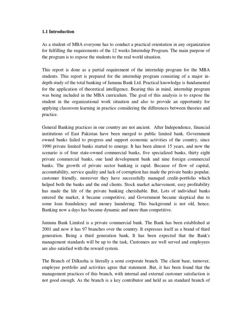 General Banking Activities of Jamuna Bank | PDF | Cheque | Payments