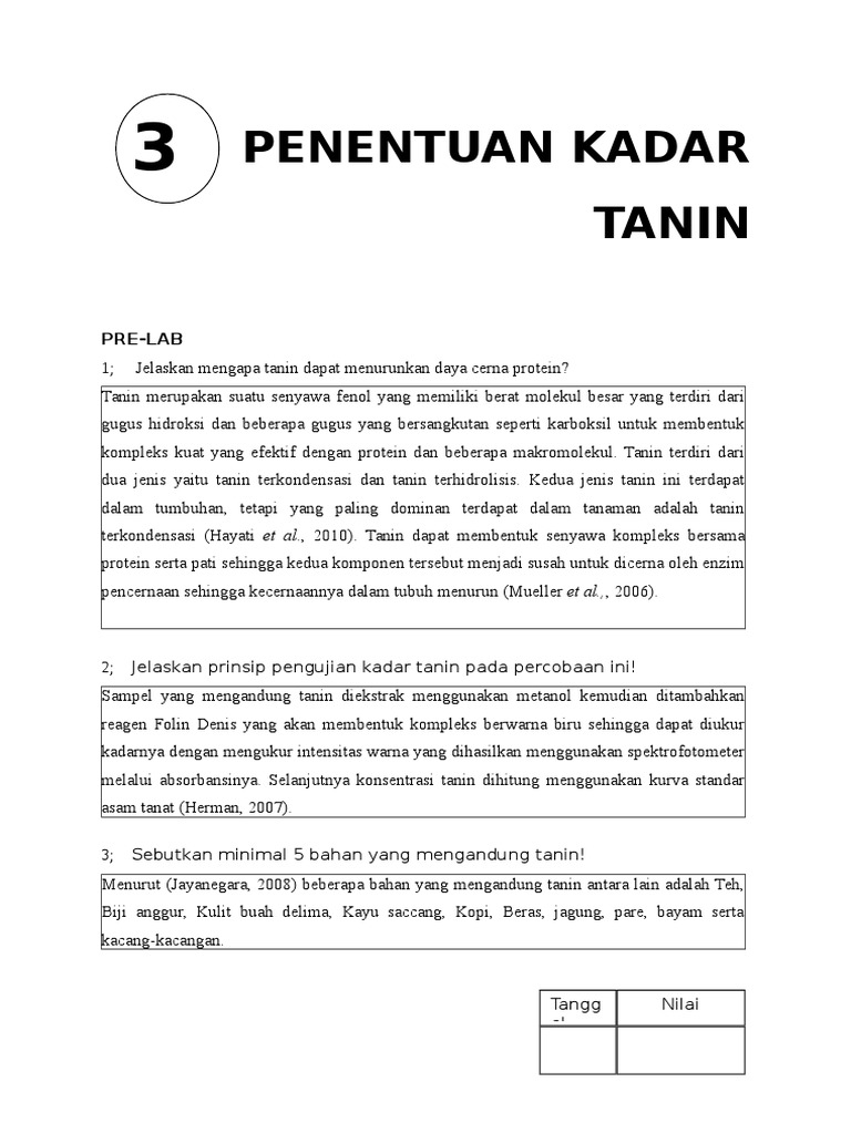 TANIN | PDF
